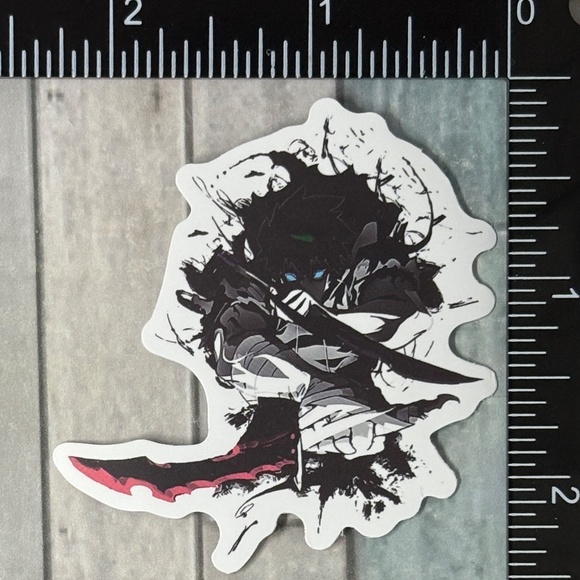 Design | 110 Anime Battle Manga Reusable Waterproof Vinyl Sticker Decal ...
